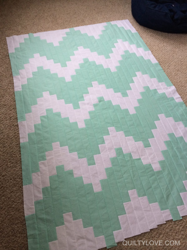 Wave quilt - Quilty Love