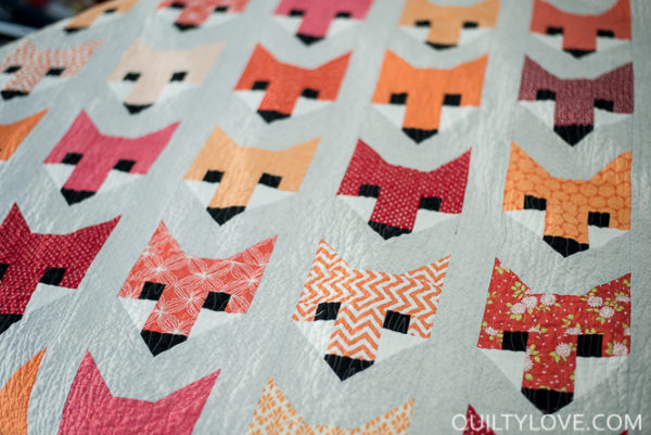 Fancy Fox Quilt - Quilty Love