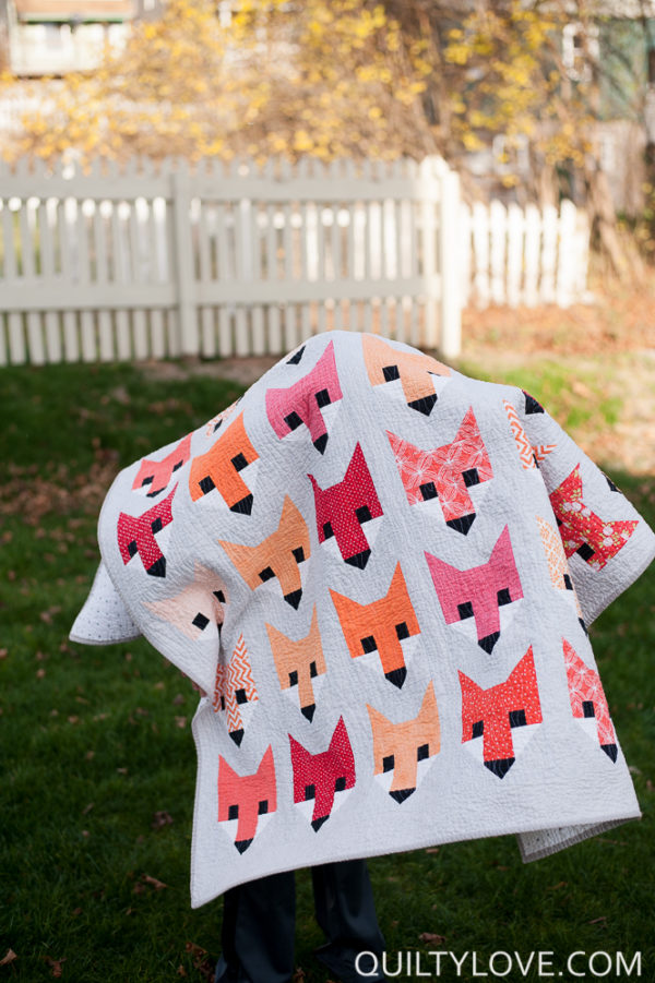 Fancy Fox Quilt - Quilty Love