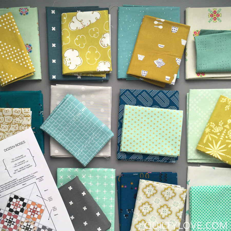 Cotton and Steel Dozen Roses Quilt - Quilty Love