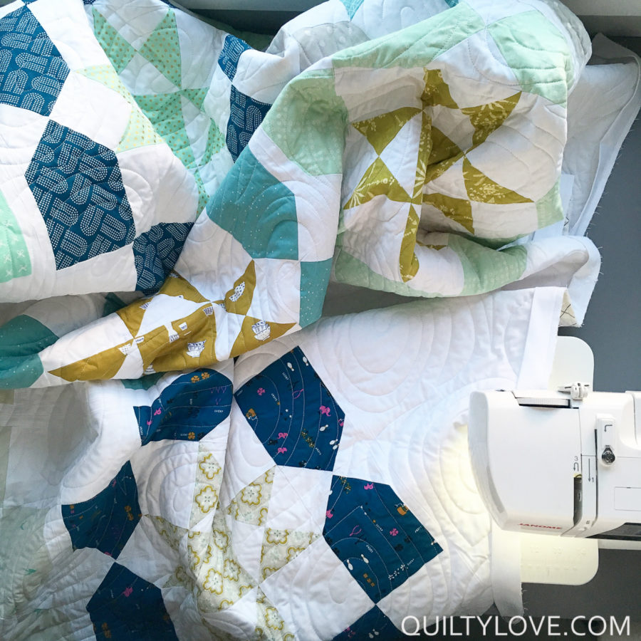 Cotton and Steel Dozen Roses Quilt - Quilty Love