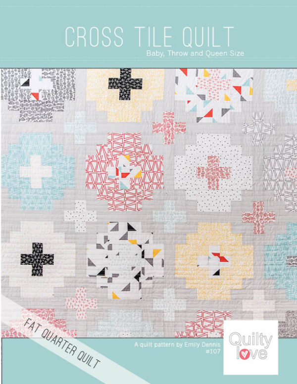Cross Tile Quilt Pattern - Quilty Love
