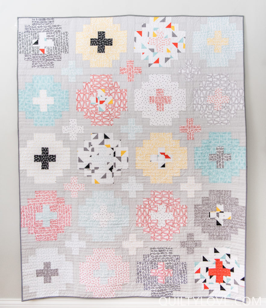 Cross Tile Quilt Pattern - Quilty Love