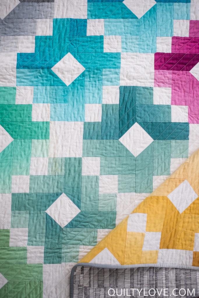 Ombre Gems Quilt Pattern - Quilty Love