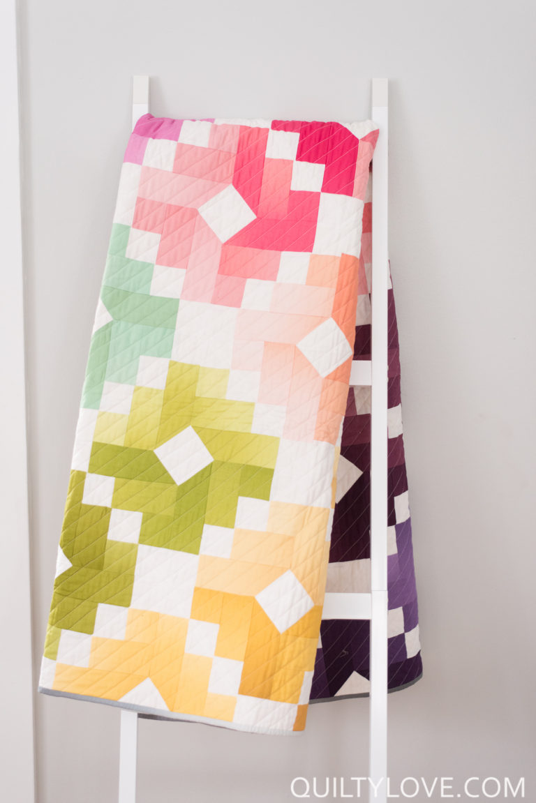 Ombre Gems Quilt Pattern - Quilty Love