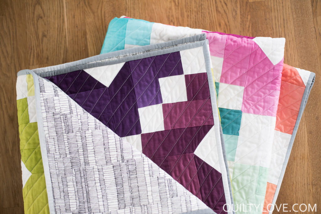 Ombre Gems Quilt Pattern - Quilty Love