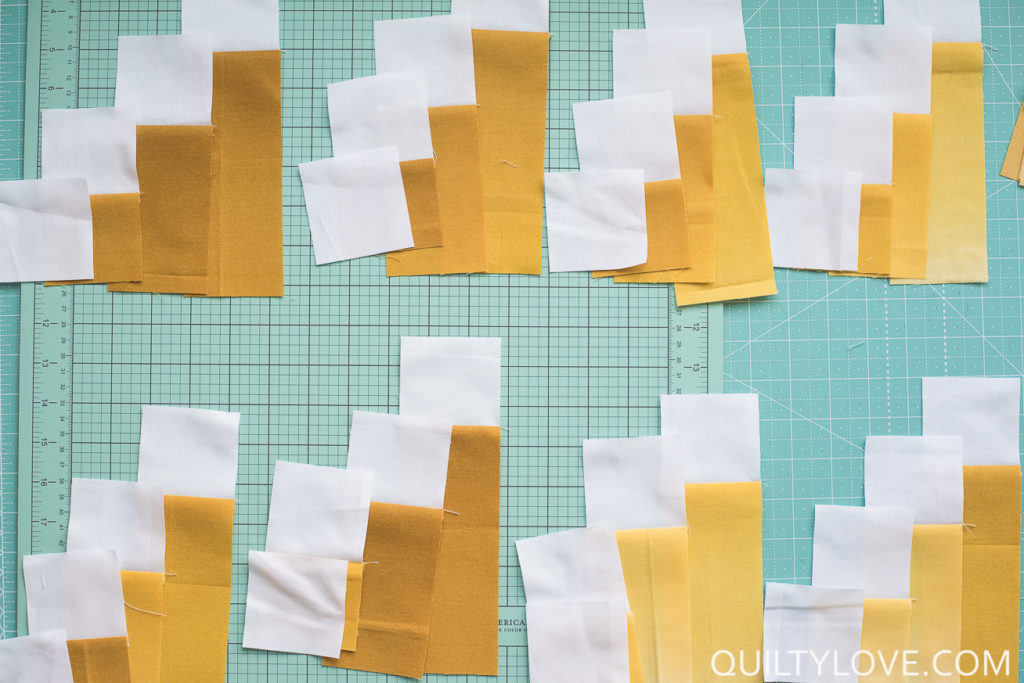 Ombre Gems Quilt Along - Week 3 - Quilty Love