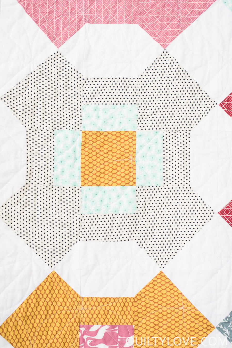 Sweet Summertime quilt pattern - Quilty Love
