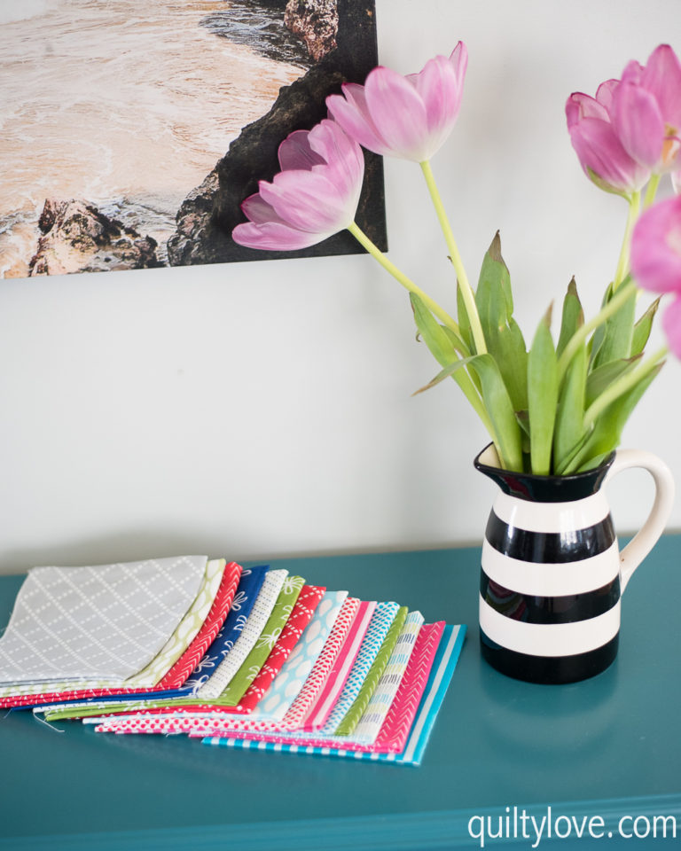 Hearts on Fire Quilt - Weekend Quilting Blog Hop - Quilty Love