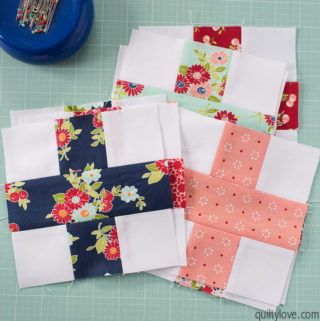 How to make a doll quilt - Free tutorial - Quilty Love