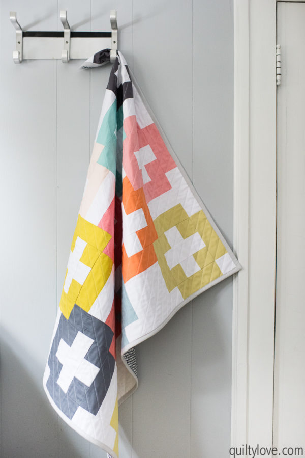 Plus and Minus Quilt Pattern - Quilty Love