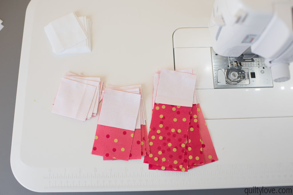 Ombre Gems Quilt Along Week Three - Quilty Love