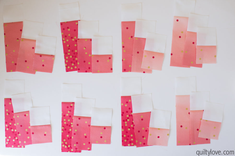 Ombre Gems Quilt Along Week Three - Quilty Love