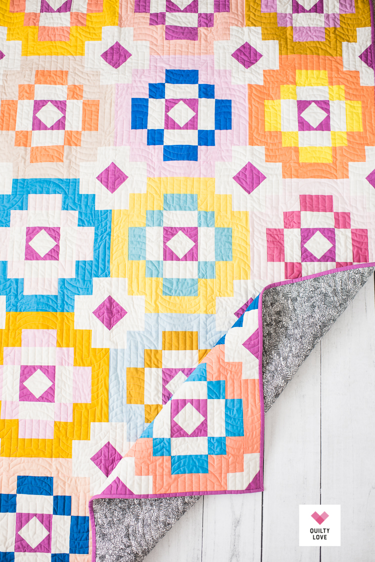 Southwest Sunshine - A new modern quilt pattern - Quilty Love