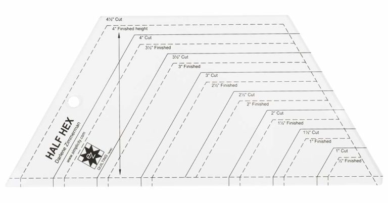 Hexie Pop quilt pattern-A modern Hexie quilt pattern - Quilty Love