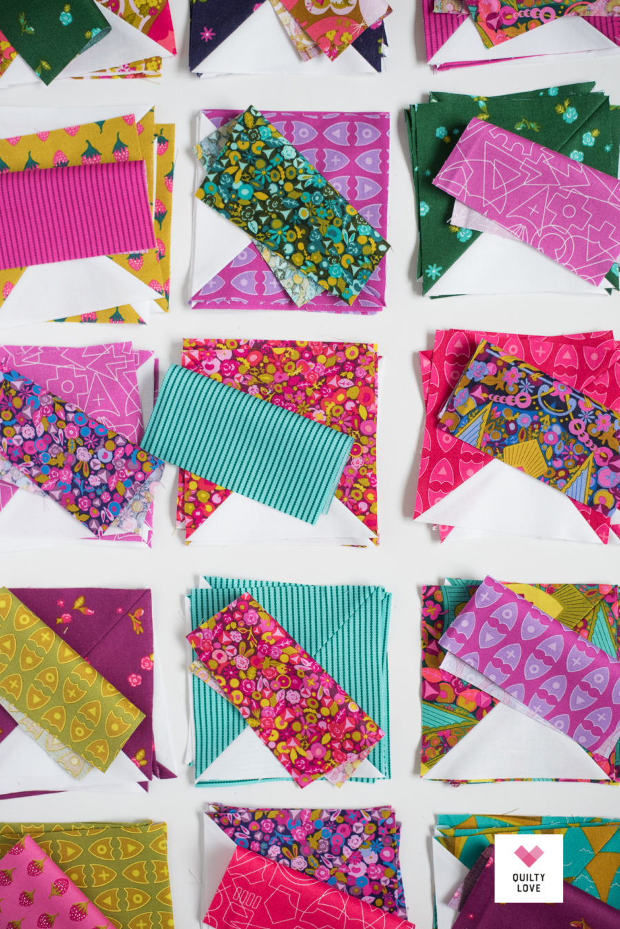 Compass Star Quilt Pattern-The Alison Glass one - Quilty Love