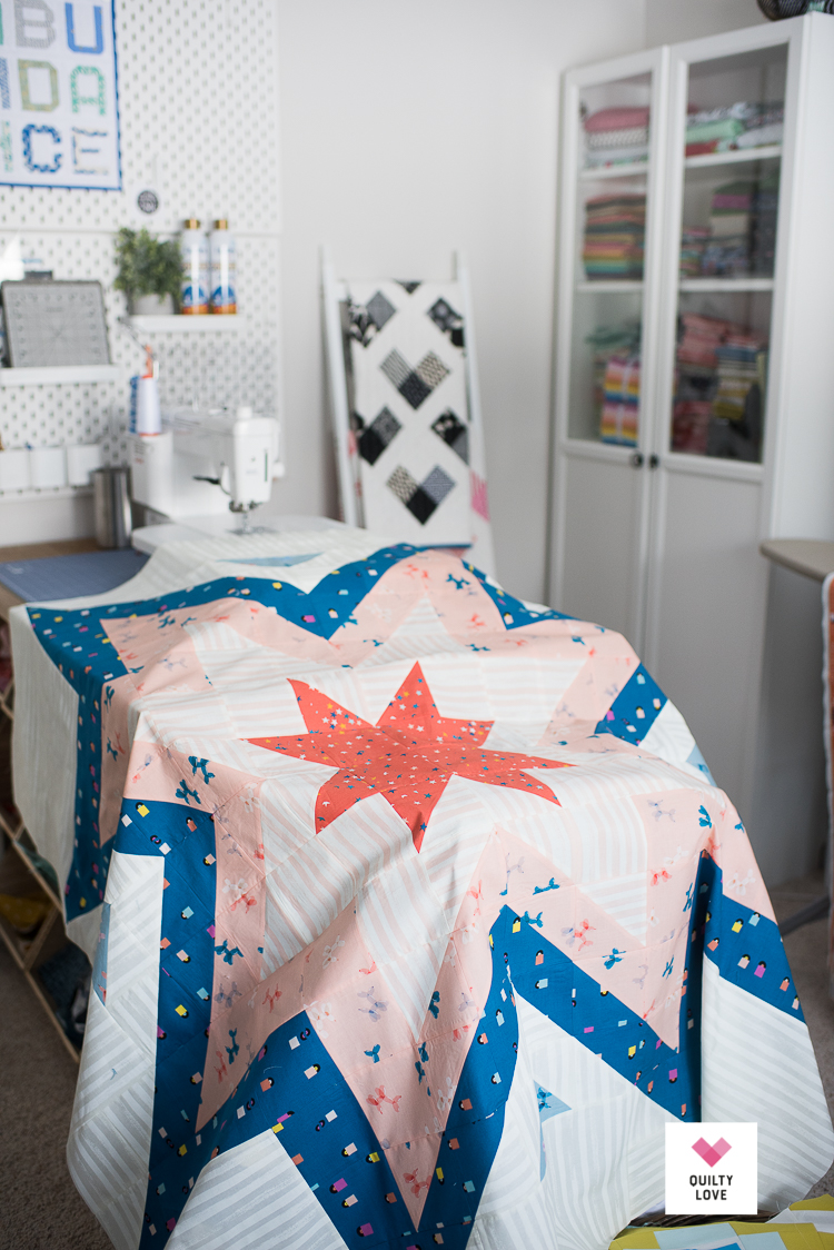Expanding Stars Quilt - The Ruby Star Society One - Quilty Love