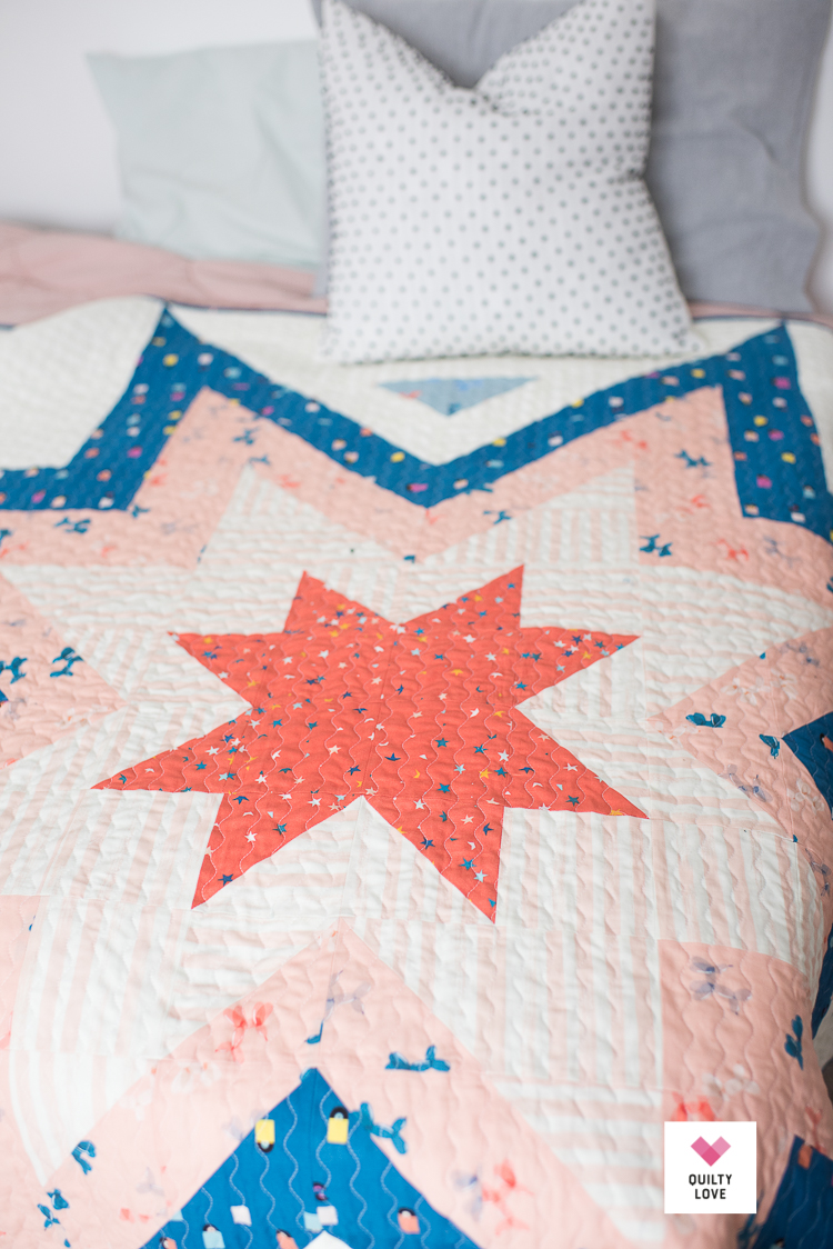 Expanding Stars Quilt - The Ruby Star Society One - Quilty Love