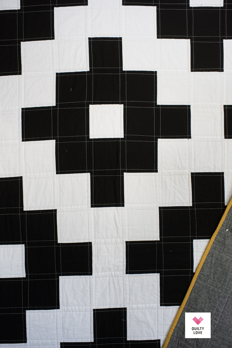 Mod Charms - Free quilt pattern - Quilty Love