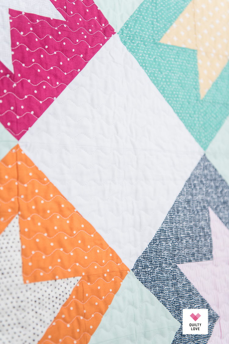North Star Quilt - The Dear Stella one - Quilty Love