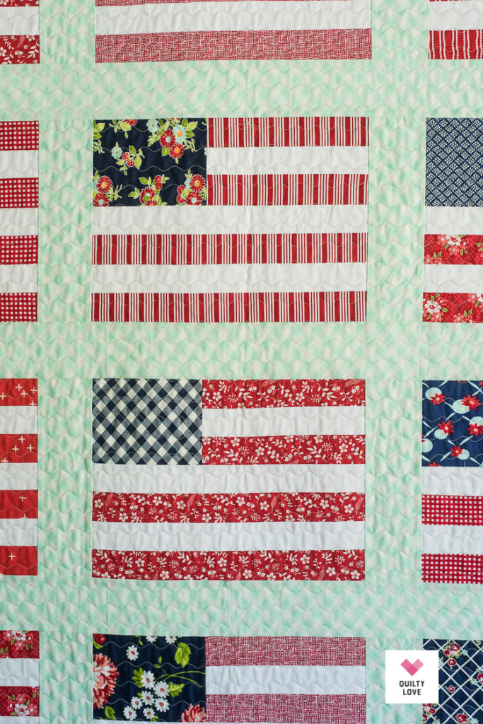 Stars and Stripes Quilt - Quilty Love