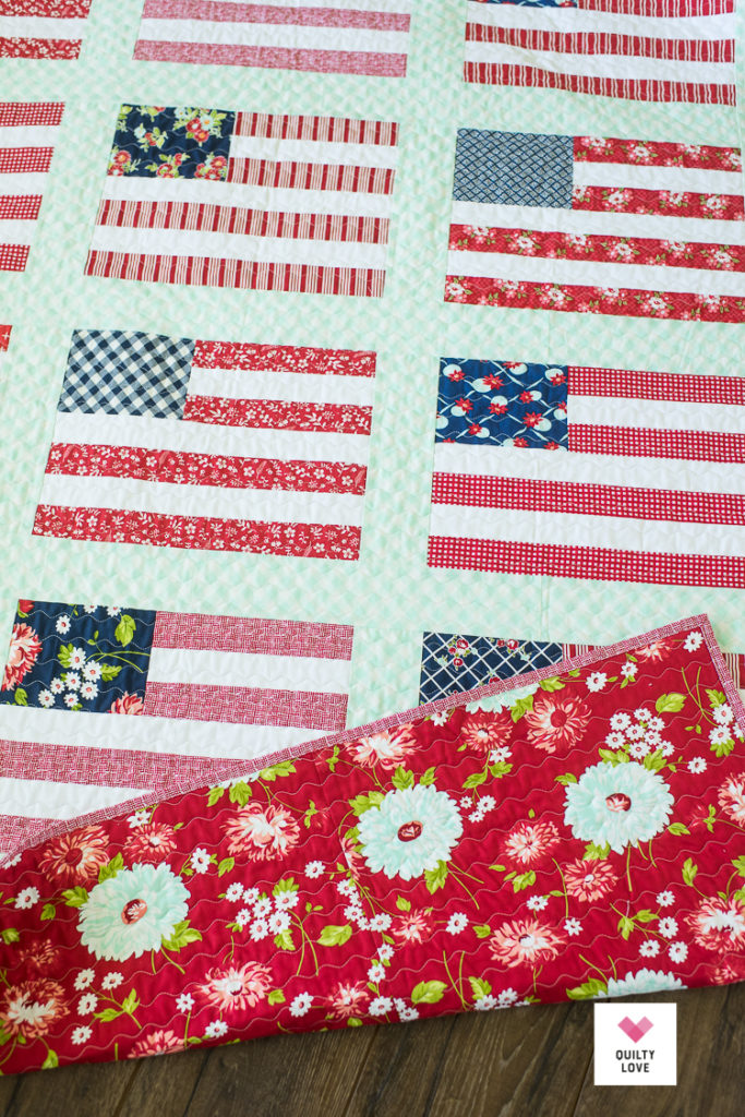 Stars and Stripes Quilt - Quilty Love