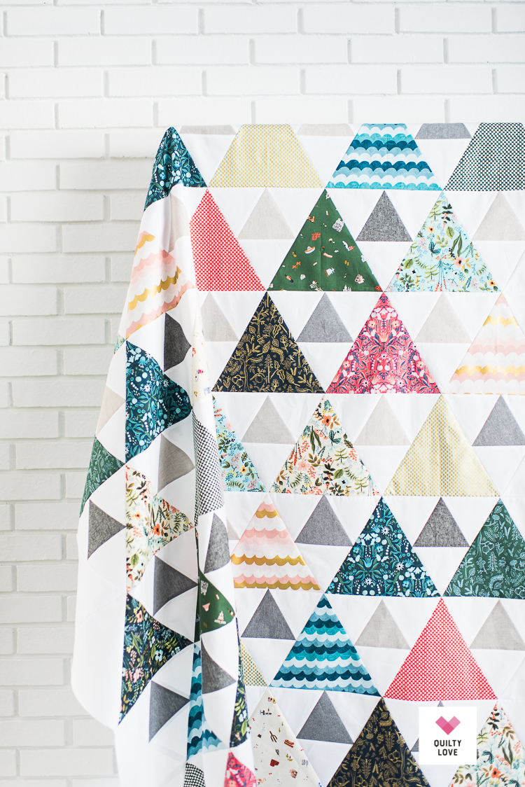 Triangle Peaks - The Rifle Paper Co. one - Quilty Love