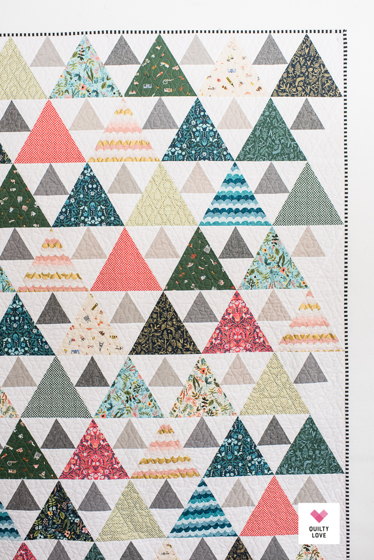 Triangle Peaks - The Rifle Paper Co. one - Quilty Love