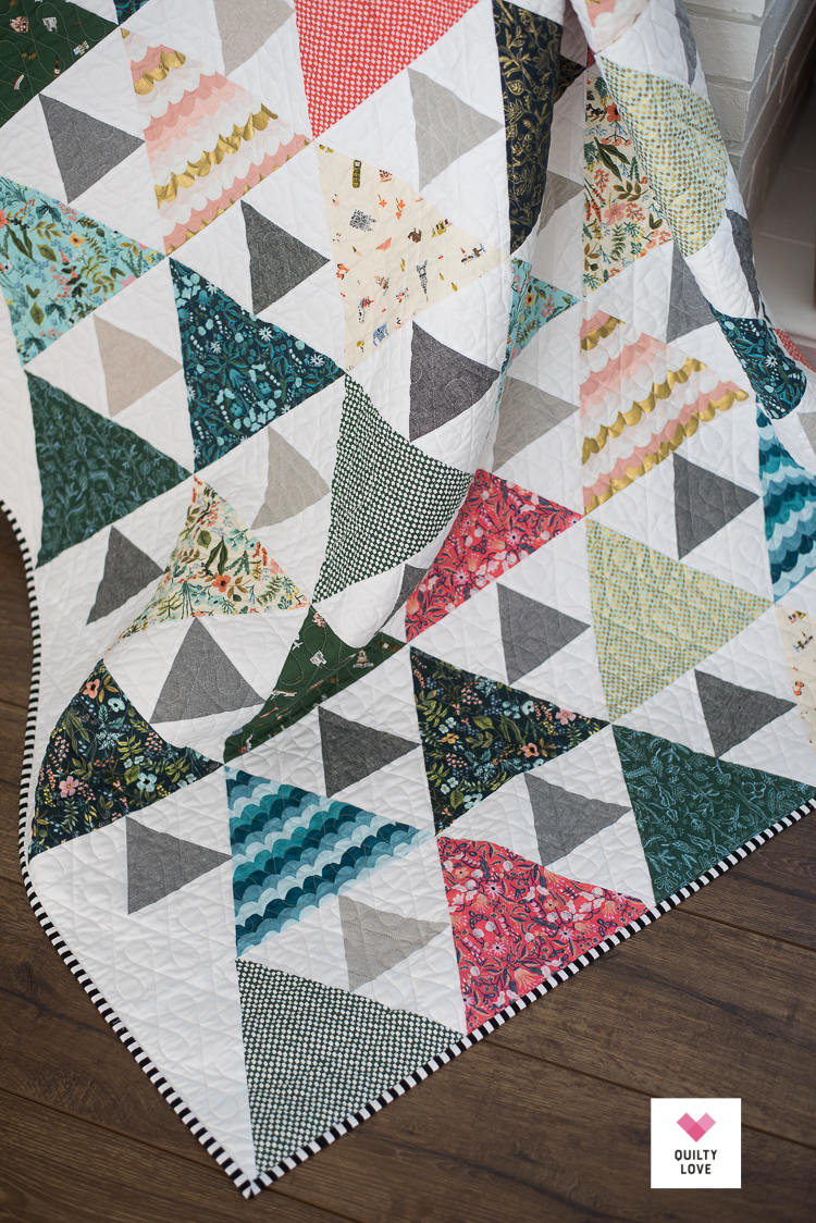 Triangle Peaks - The Rifle Paper Co. one - Quilty Love