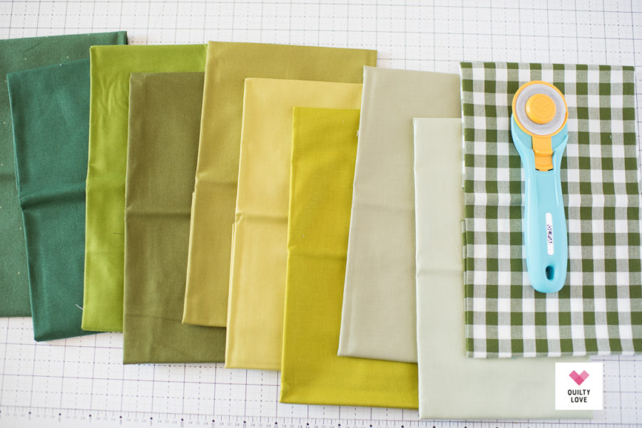 Quilty Trees - A scrappy friendly tree quilt pattern - Quilty Love