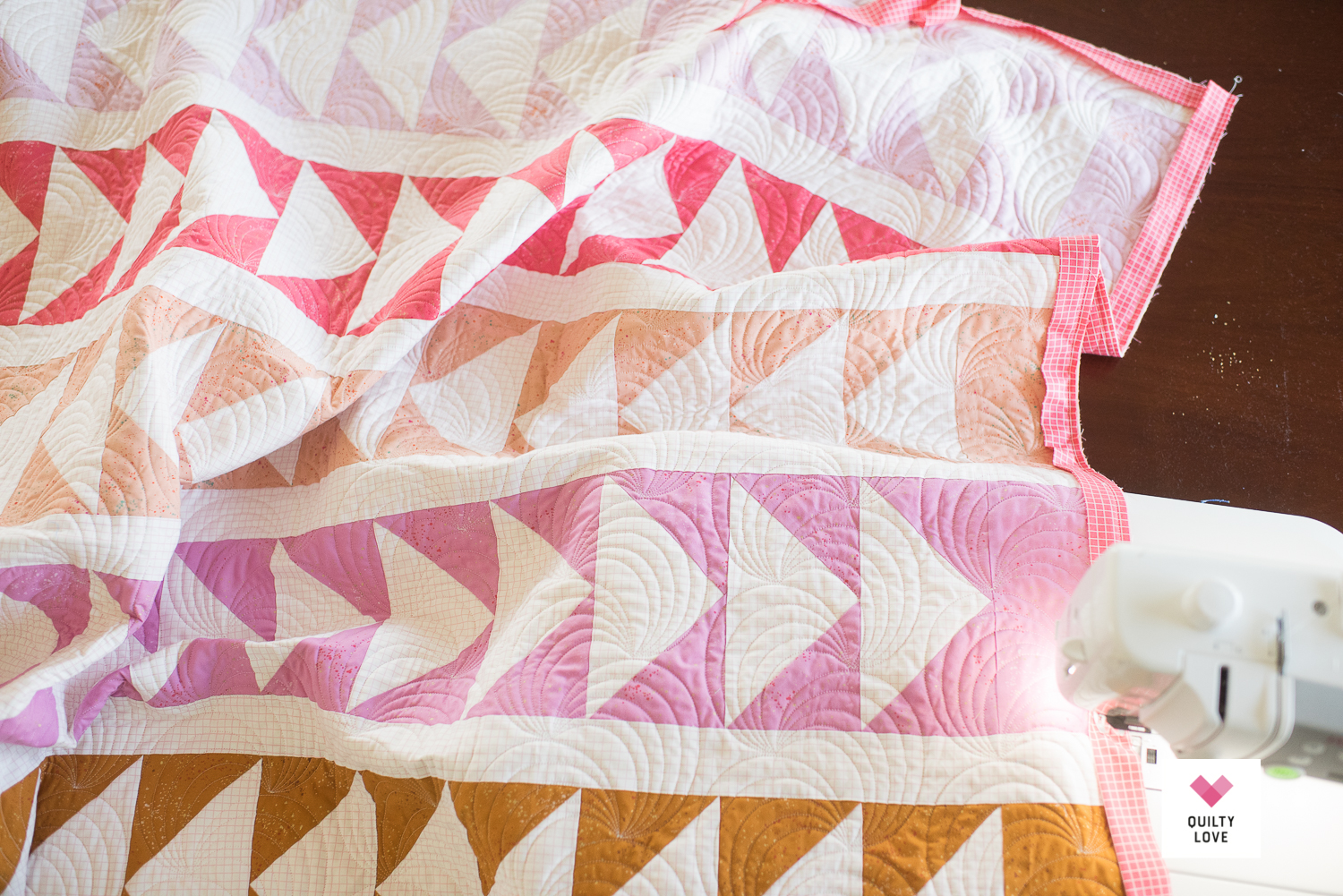 Flying quilt - The Ruby Star Society Speckled one - Quilty Love