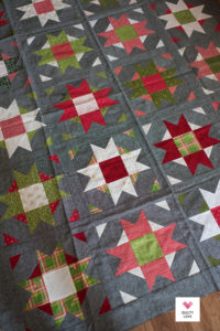 The Christmas Compass Star quilt - Quilty Love
