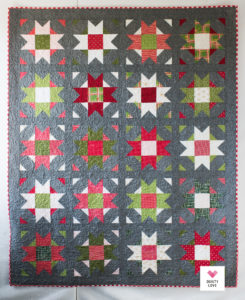The Christmas Compass Star quilt - Quilty Love