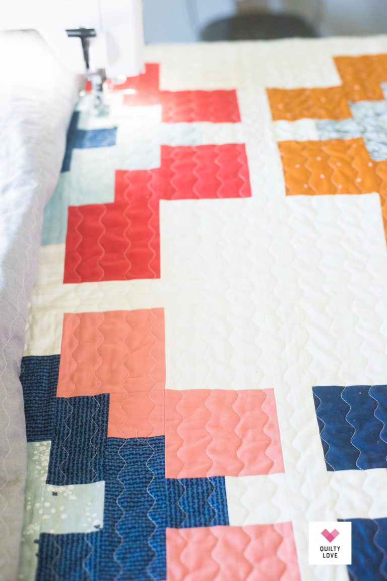 Glowing Quilt - A new fat quarter friendly quilt pattern - Quilty Love