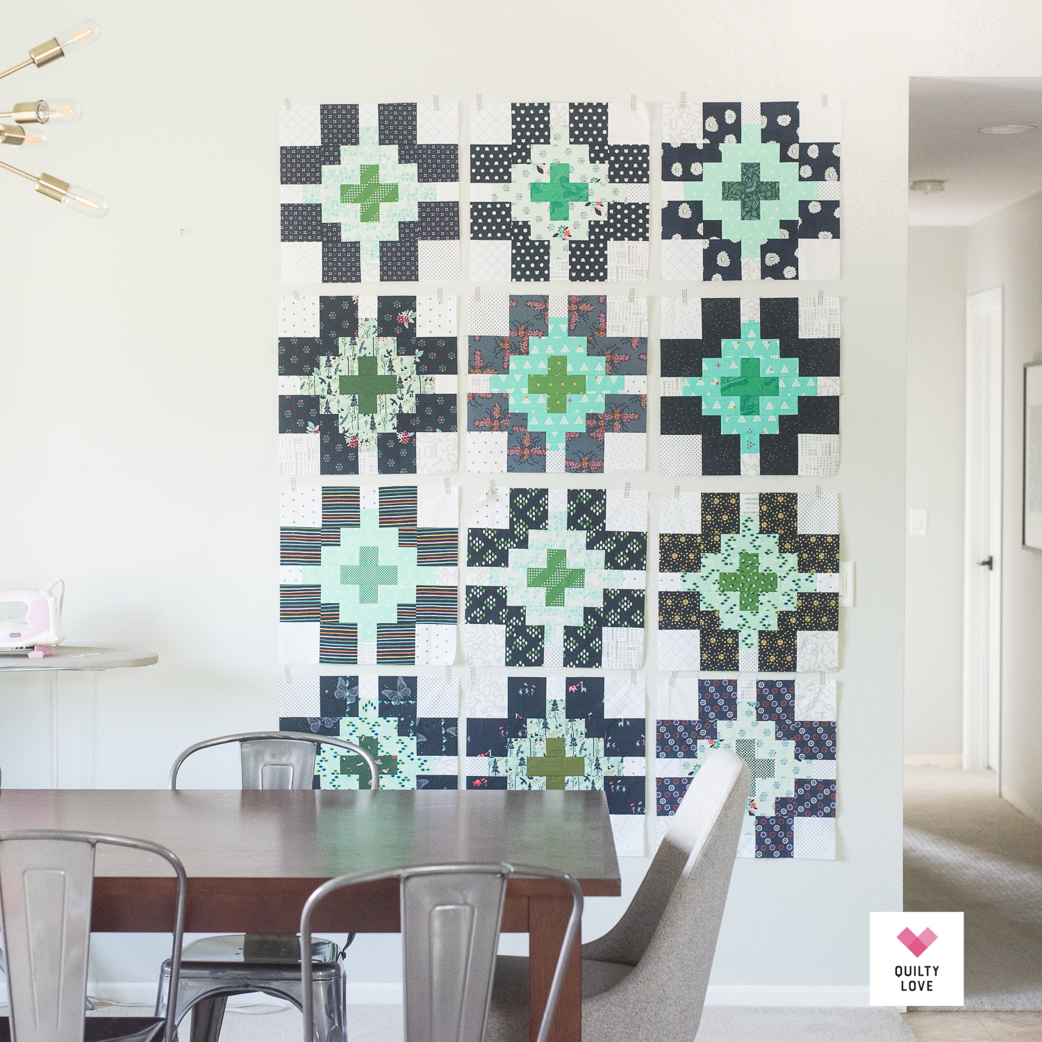 The Happy Scrappy Glowing Quilt - Quilty Love