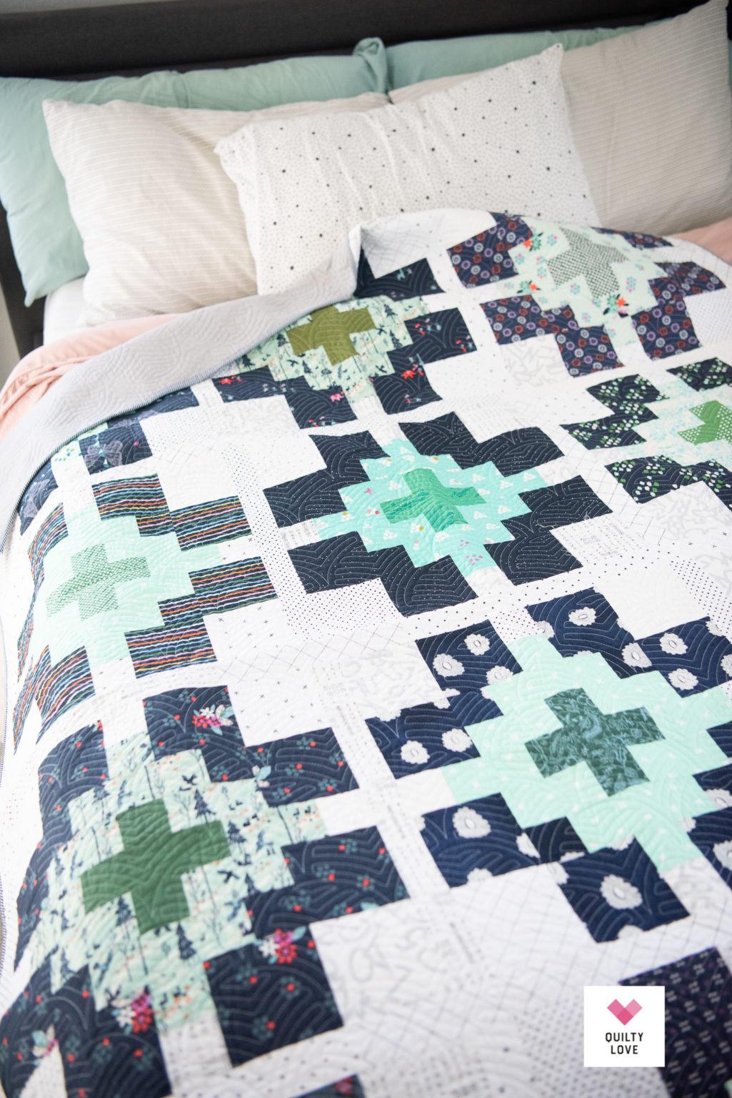 The Happy Scrappy Glowing Quilt - Quilty Love