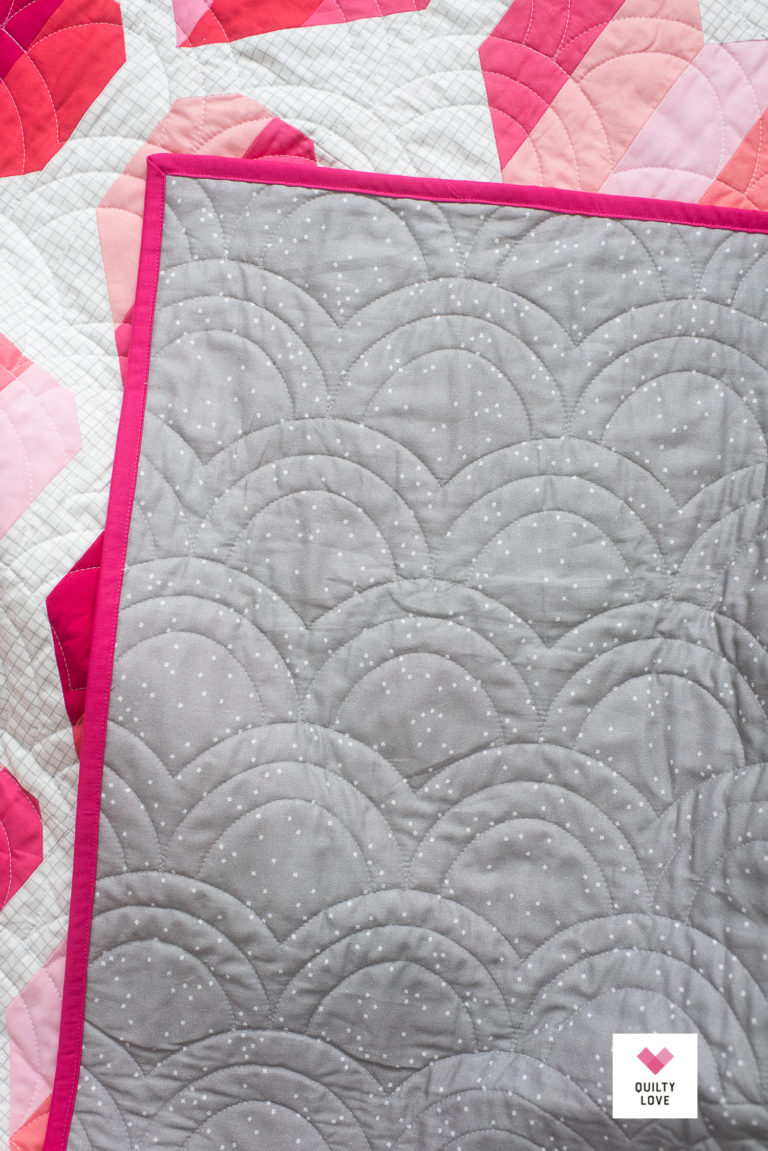Infinite Hearts Quilt Pattern - A scrappy happy heart quilt - Quilty Love
