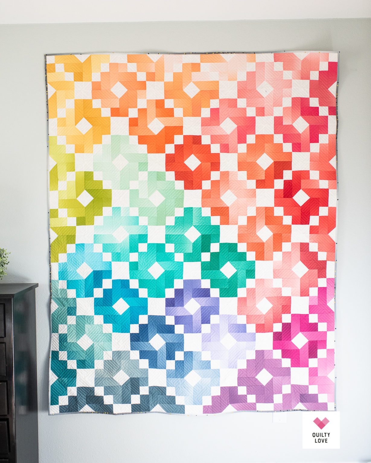 VandCo Ombre Gems Quilt - The QAL one with new colors - Quilty Love