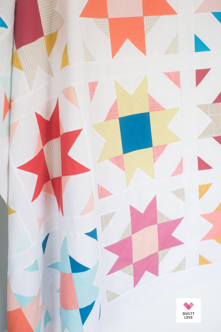 Quilty Love Palette Picks - Compass Star Quilt - Quilty Love