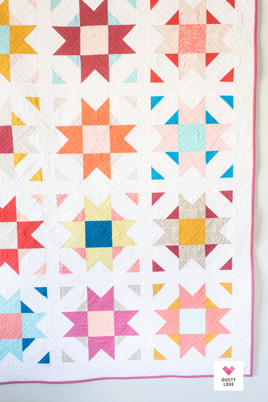 Quilty Love Palette Picks - Compass Star Quilt - Quilty Love