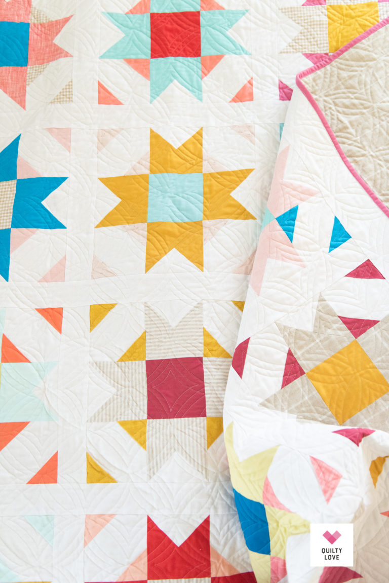 Quilty Love Palette Picks - Compass Star Quilt - Quilty Love
