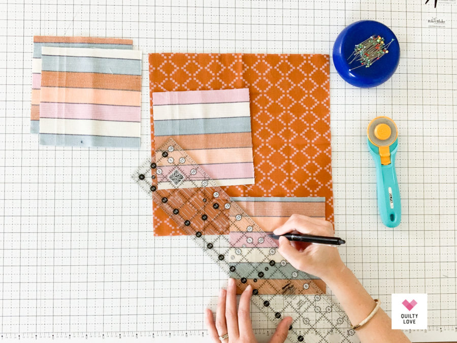 Four at a Time Flying Geese Tutorial - Tips, Tricks and Directional ...