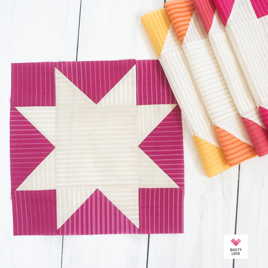 Ombre Woven Star Fall Quilt - Quilty Love