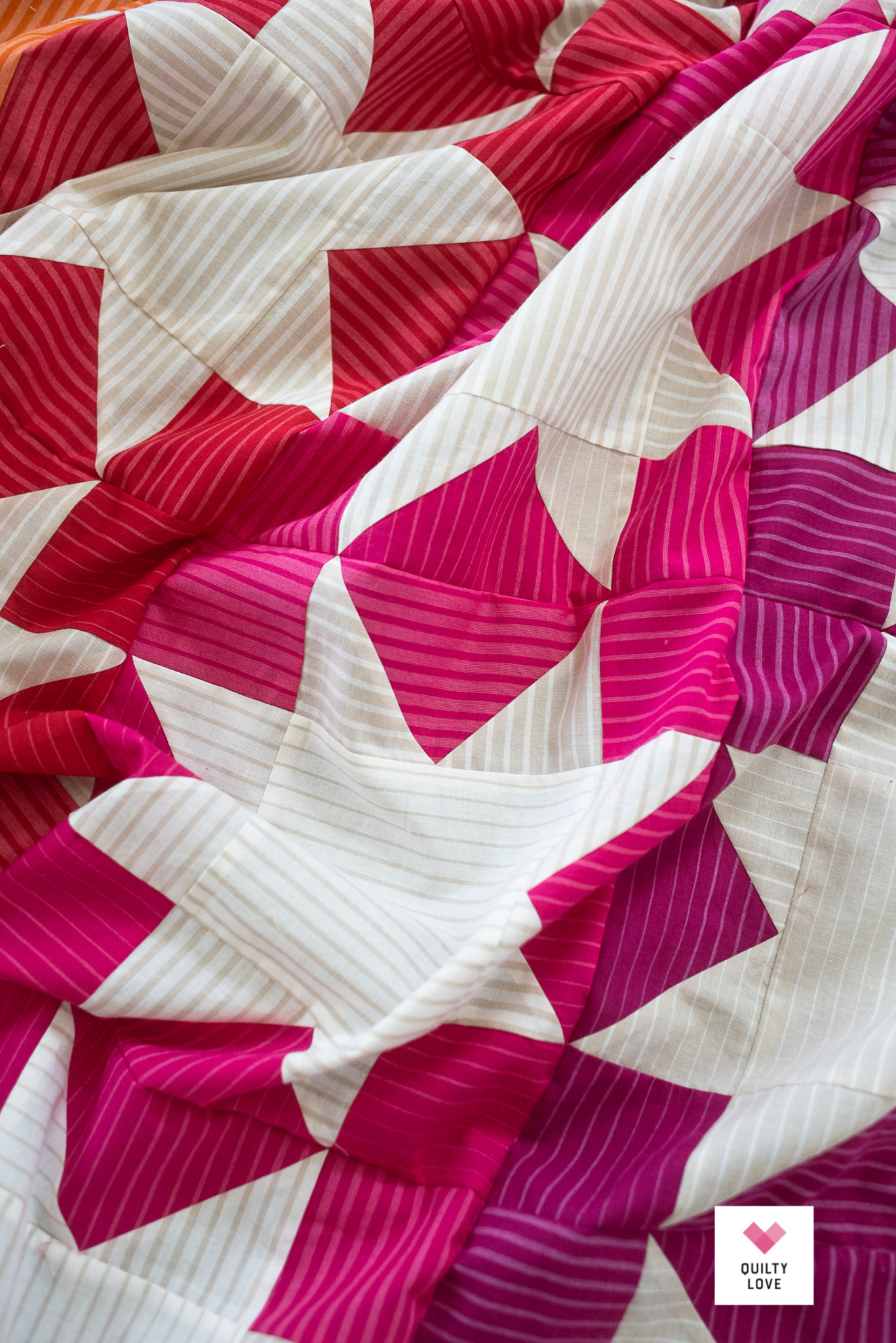 Ombre Woven Star Fall Quilt - Quilty Love