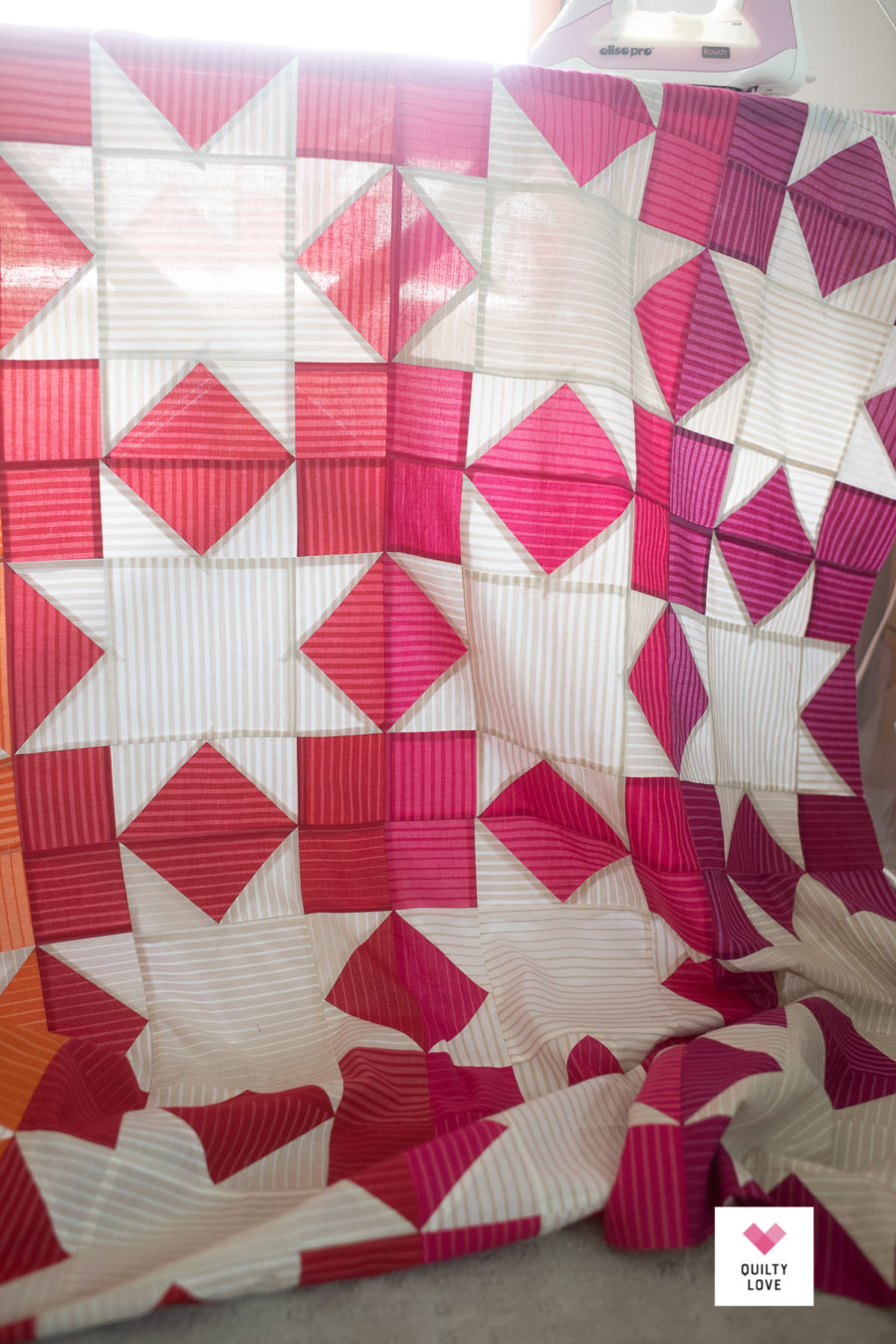 Ombre Woven Star Fall Quilt - Quilty Love