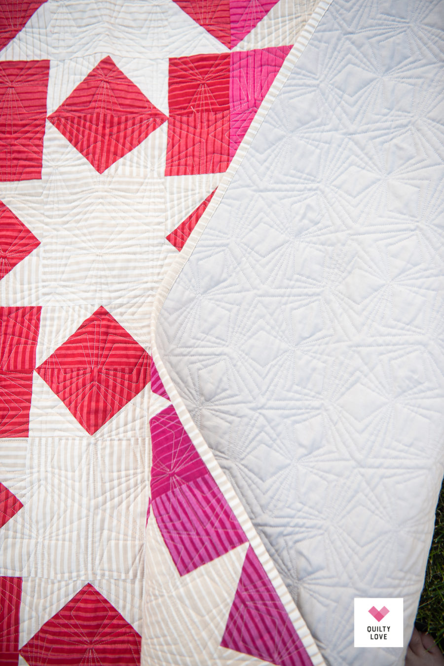 Ombre Woven Star Fall Quilt - Quilty Love