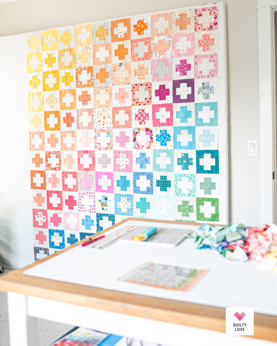Free Scrap Stash Plus Quilt pattern - Quilty Love