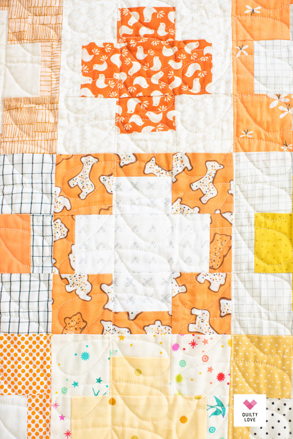 Free Scrap Stash Plus Quilt pattern - Quilty Love