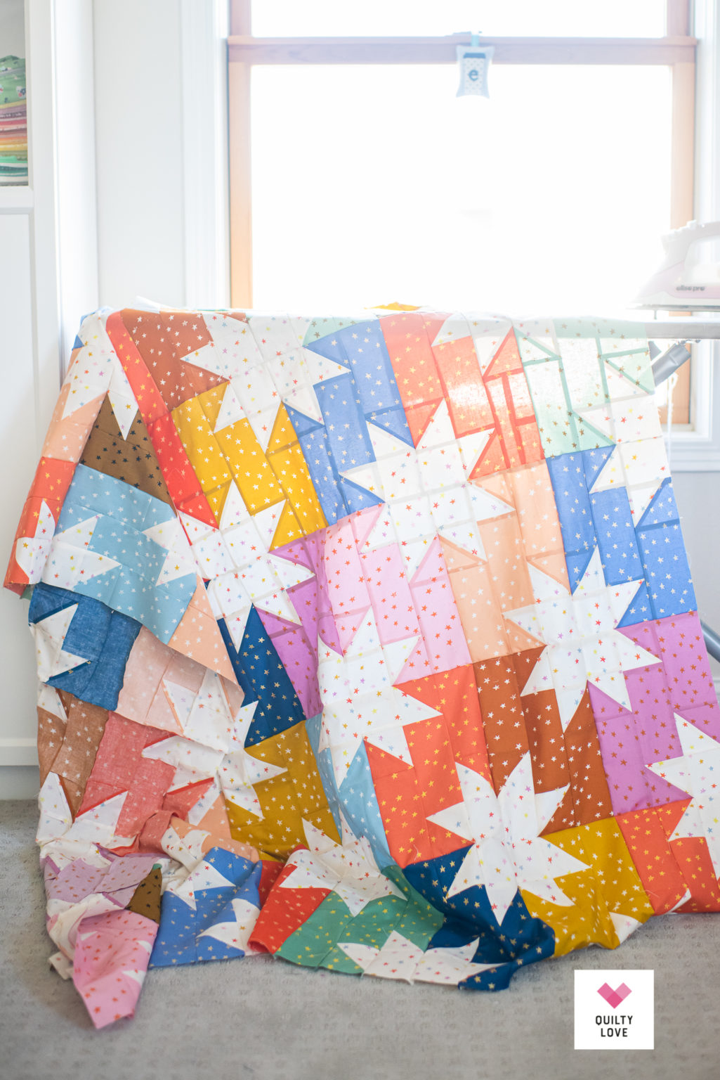 Ruby Star Society Starry Star Pop Quilt - Quilty Love