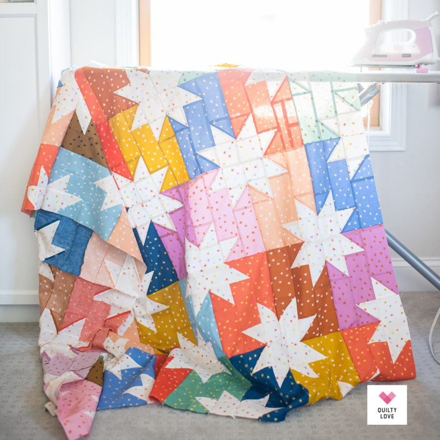 Ruby Star Society Starry Star Pop Quilt - Quilty Love